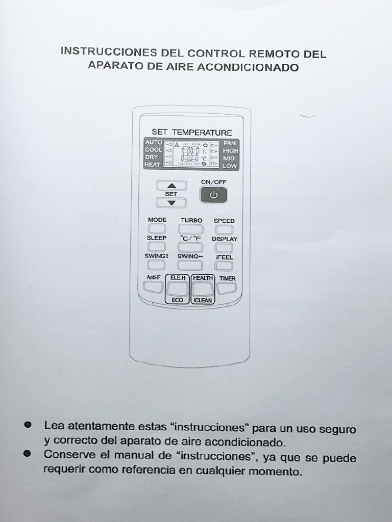 AUX Control Remoto | PDF