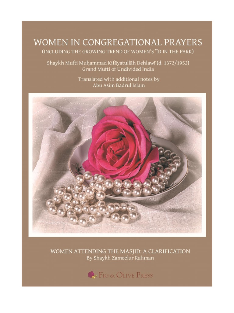 Women in Congregational Prayers Sample Pages | PDF | Fatwa | Muhammad