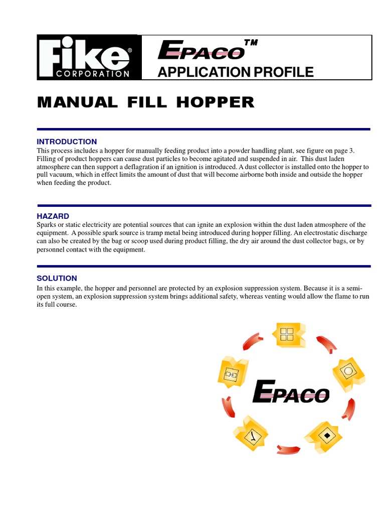 Manual Fill Hopper App | PDF | Electrostatic Discharge | Dust
