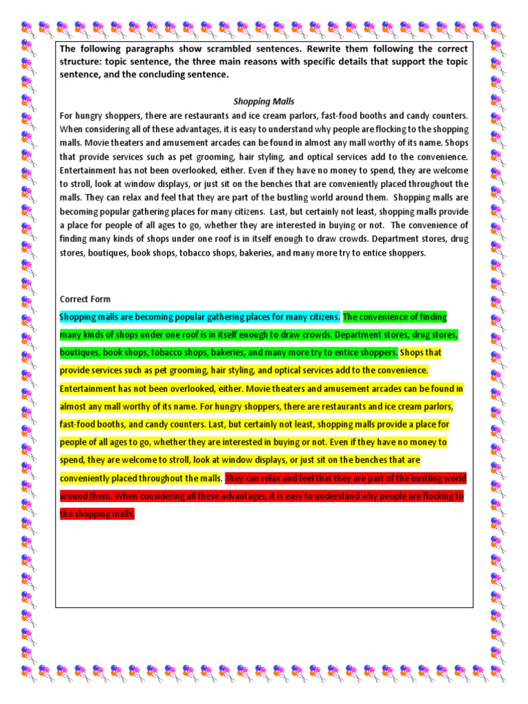 Paragraph | PDF | Shopping Mall | Retail