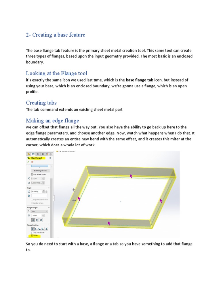 Lynda - Solidworks Sheet Metal Design | PDF