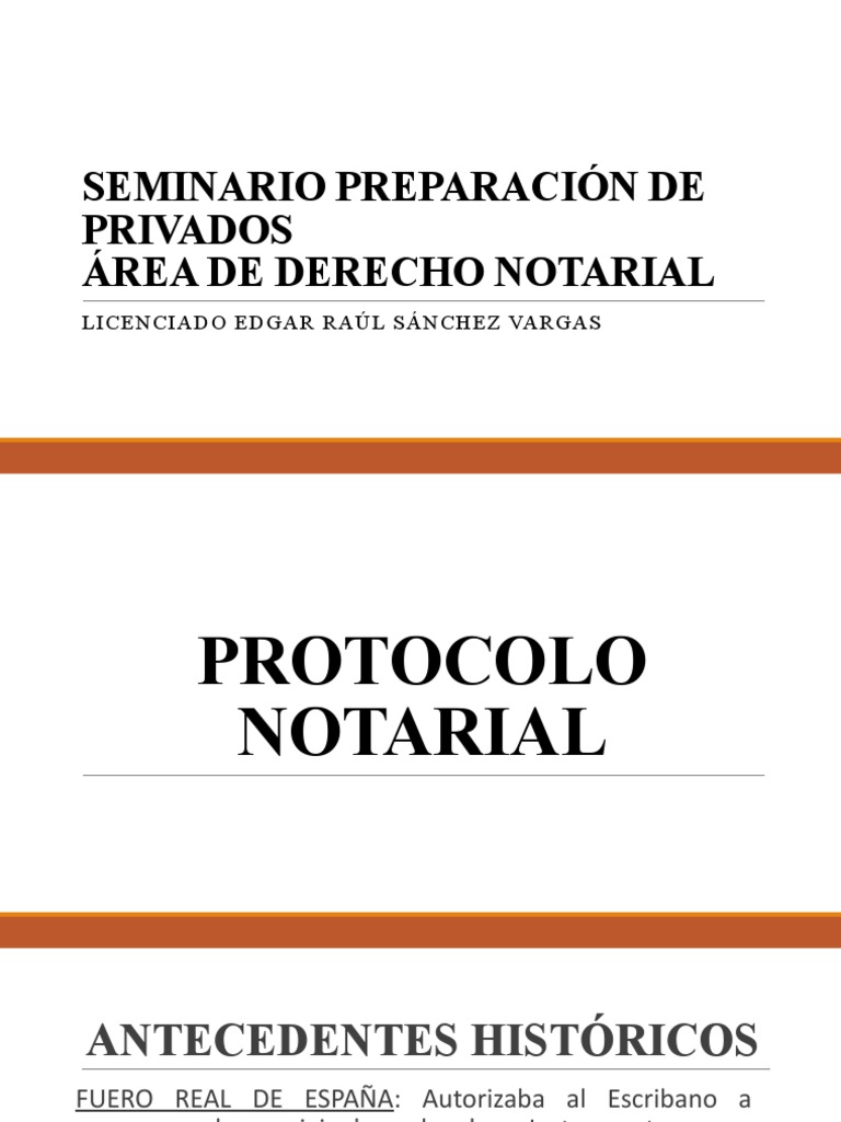 Protocolo Notarial | PDF | Derecho Civil (Common Law) | Ley Pública