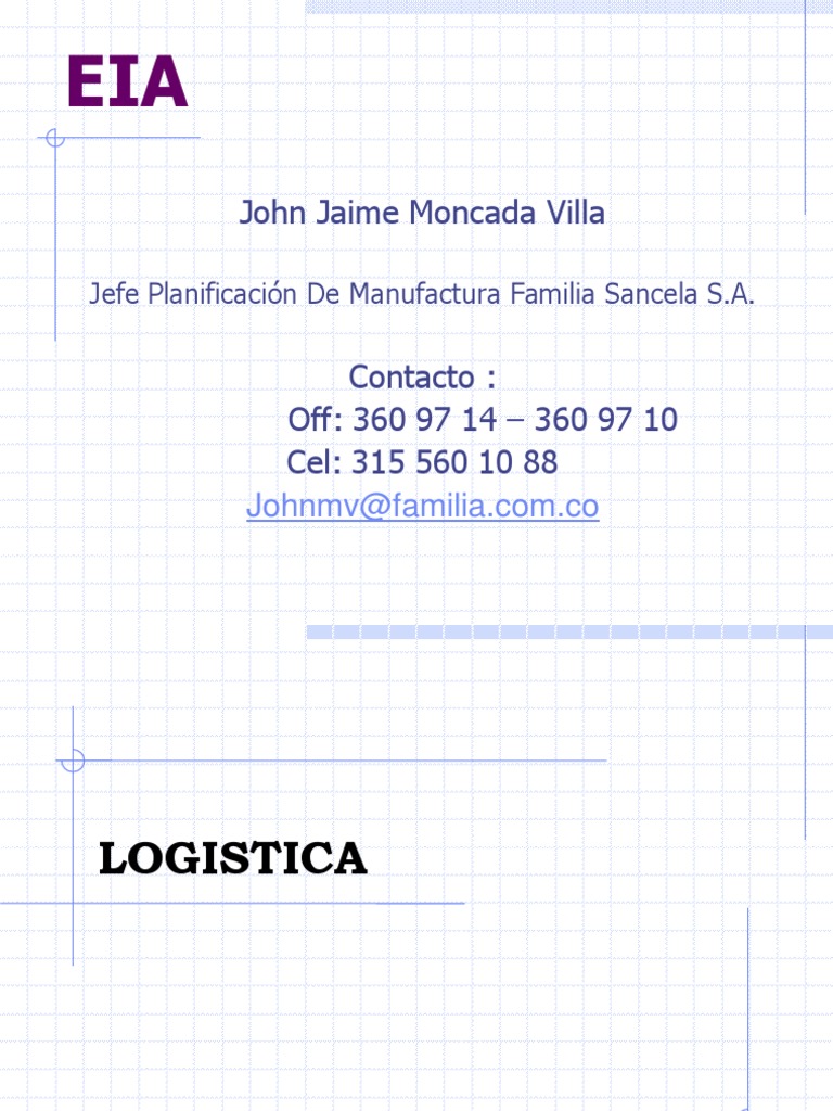 LOGISTICA INTERNACIONAL DFI - Supply Chain Management | PDF | Logística ...