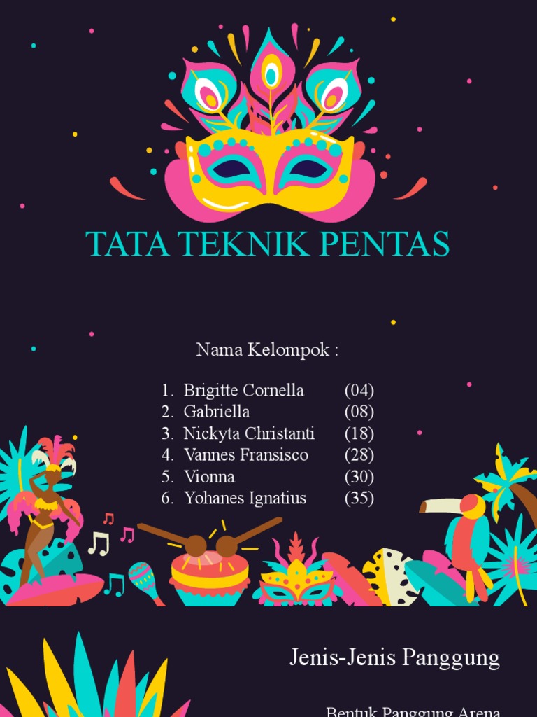 Tata Teknik Pentas | PDF