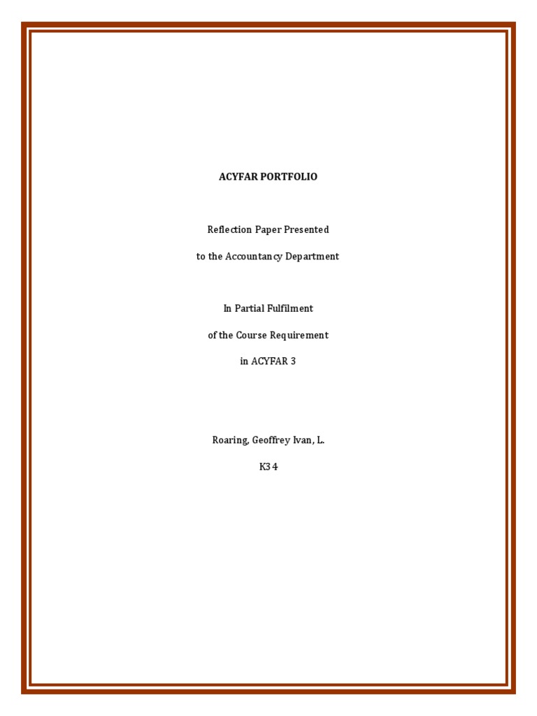 ACYFAR 3 Critique Paper - Basic Energy Corporation | PDF | Intangible ...