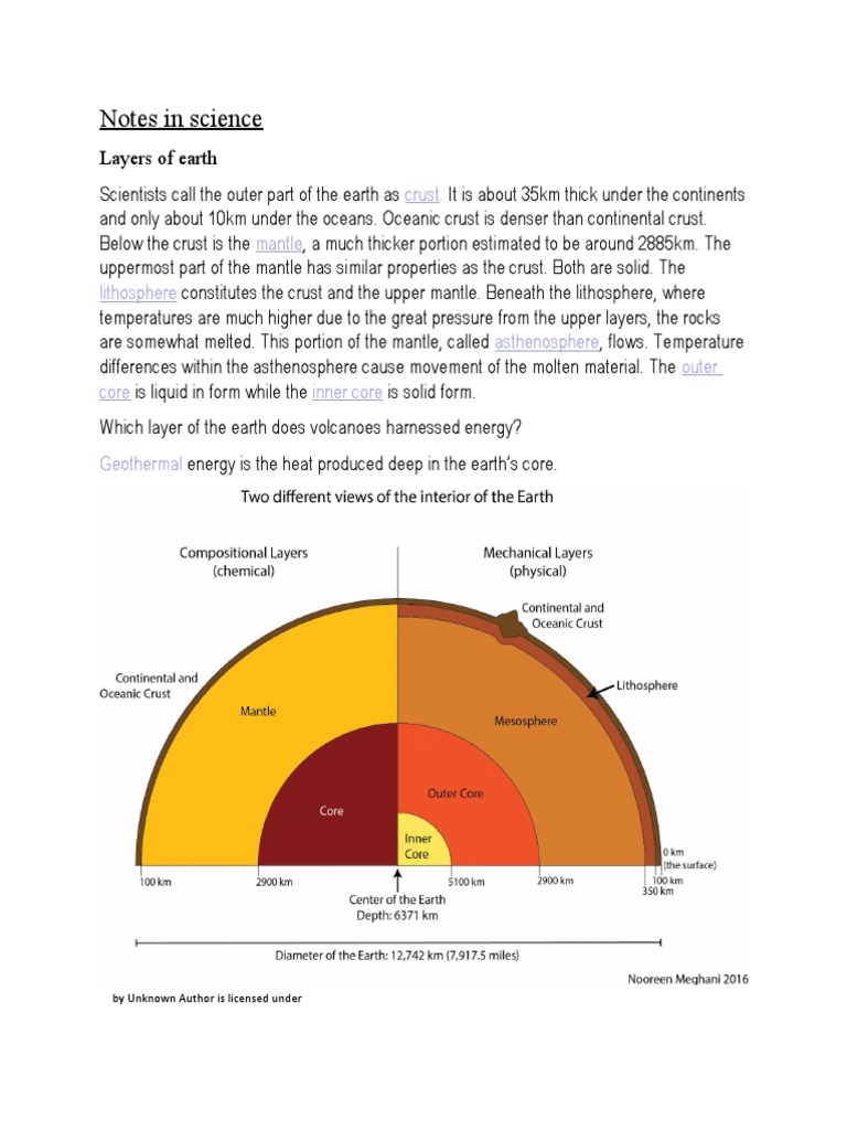 3rd Quarter Notes in Science | PDF | Types Of Volcanic Eruptions | Volcano