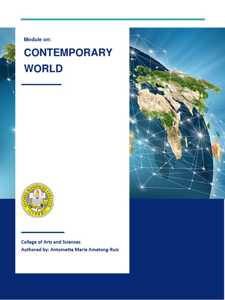 The Contemporary World Course Module Part 1 | PDF | Human Migration ...