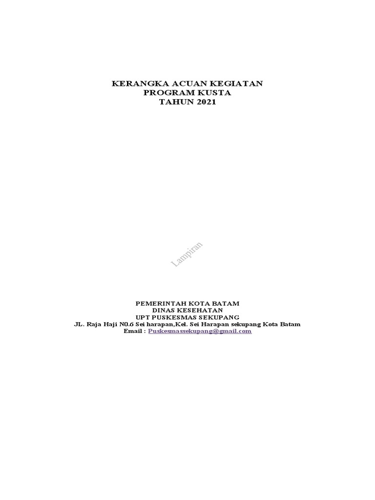 KAK Kusta 2021 | PDF