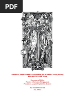 Ang Pagdarasal NG Santo Rosaryo | PDF