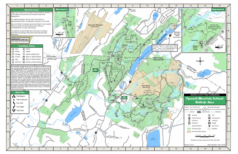 Pyramid Mountain Trail Map | PDF