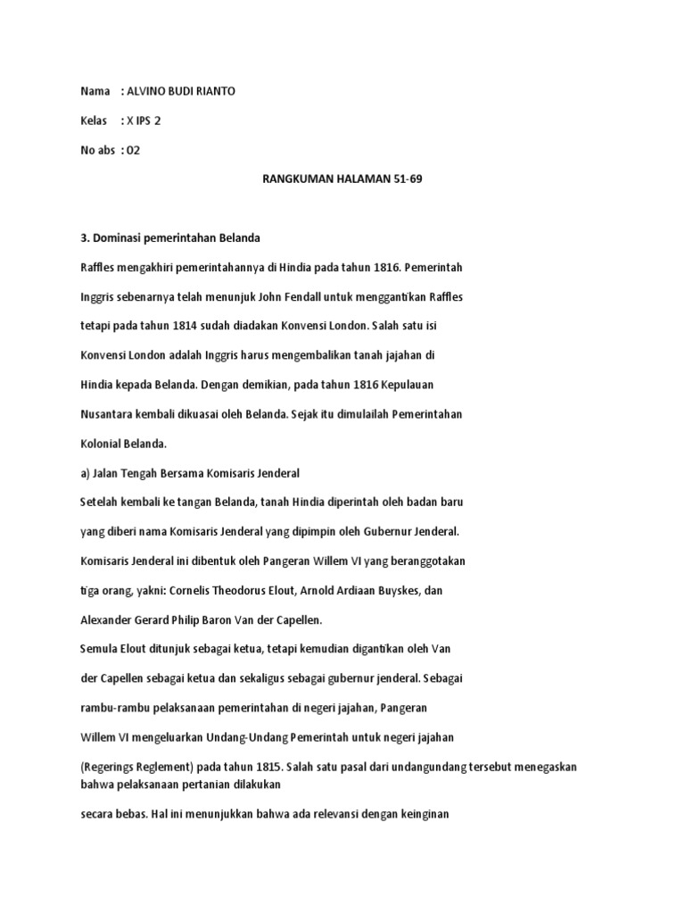 Kebijakan Politik Etis Belanda di Hindia | PDF | Sejarah