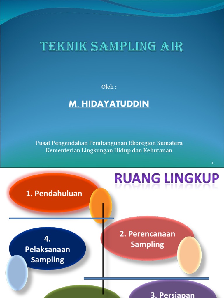 Metode Sampling Air Bawah Tanah | PDF