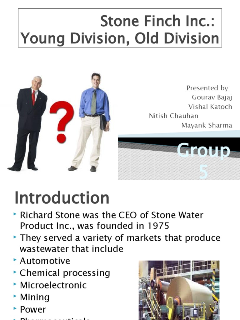 Stone Finch Young Old Division | PDF | Entrepreneurship | Motivation