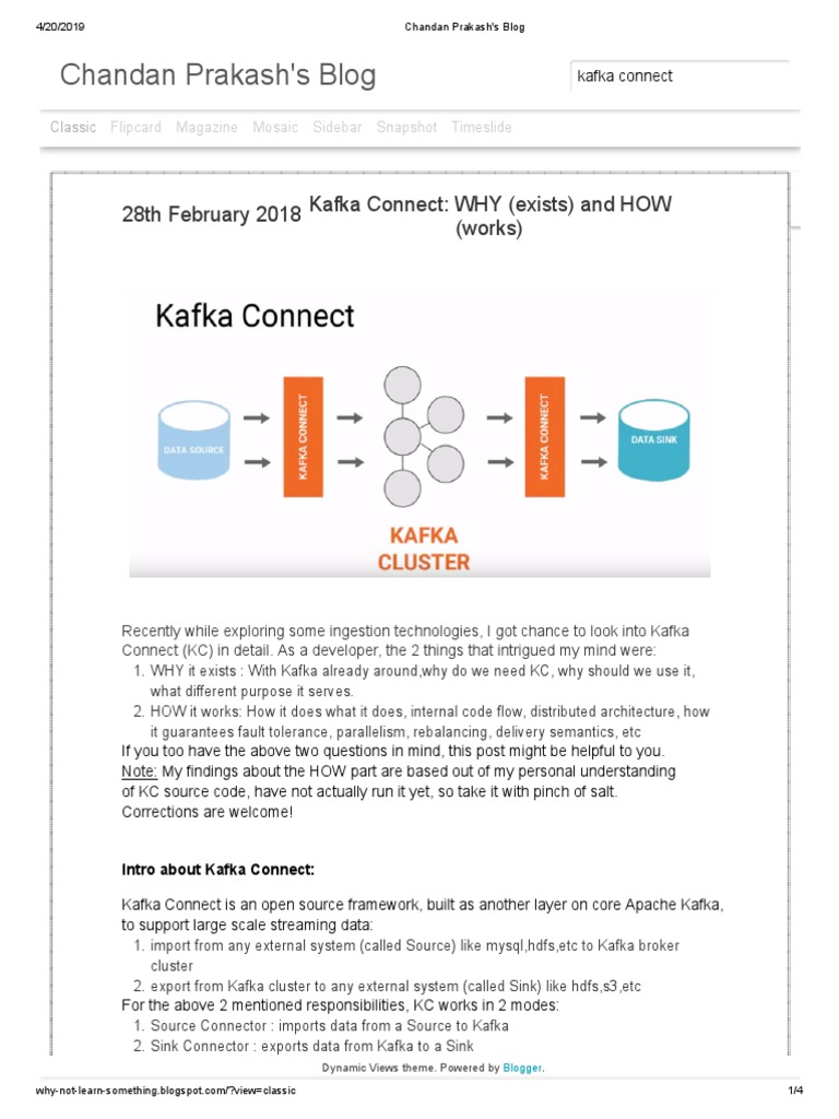 An Overview of Kafka Connect: Why it Exists, How it Works, and its ...
