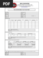 TRANSFORMER Inspection Checklist | PDF | Transformer | Electrical ...