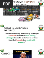 Defensive Driving Presentation-PowerPoint | PDF | Driving Under The ...