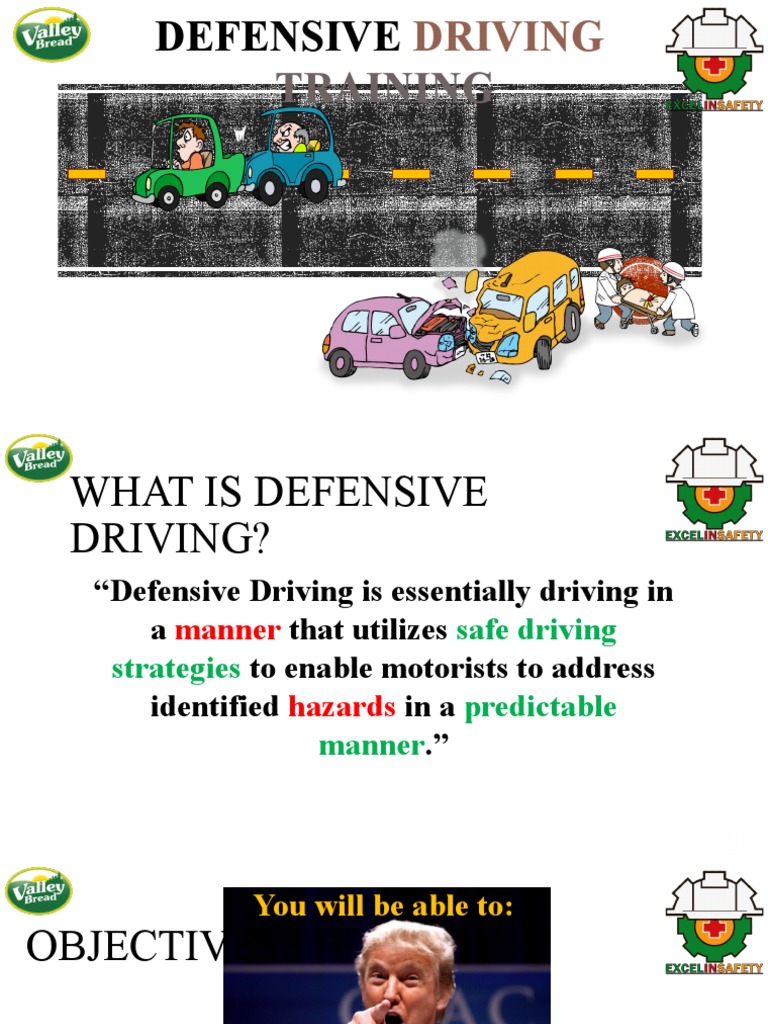 Safety - Defensive Driving Presentation Excelinsafety | Download Free ...