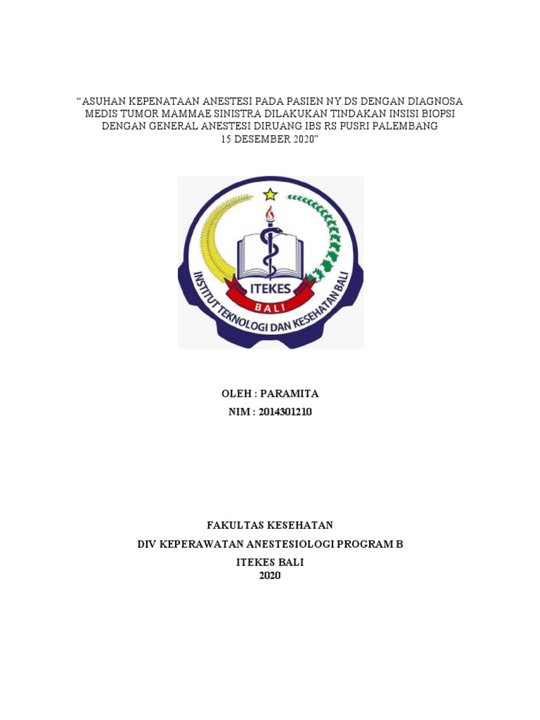 ASKAN - ODS - BIOPSI - TU - MAMMAE - RS Pusri | PDF