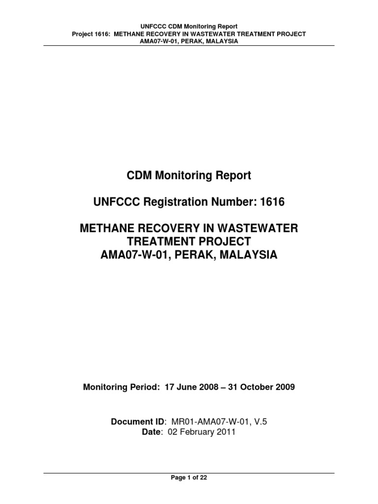 Perhitungan CERs | PDF | Biogas | Anaerobic Digestion