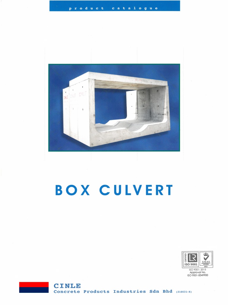 Box Culvert Catalogue PDF | PDF