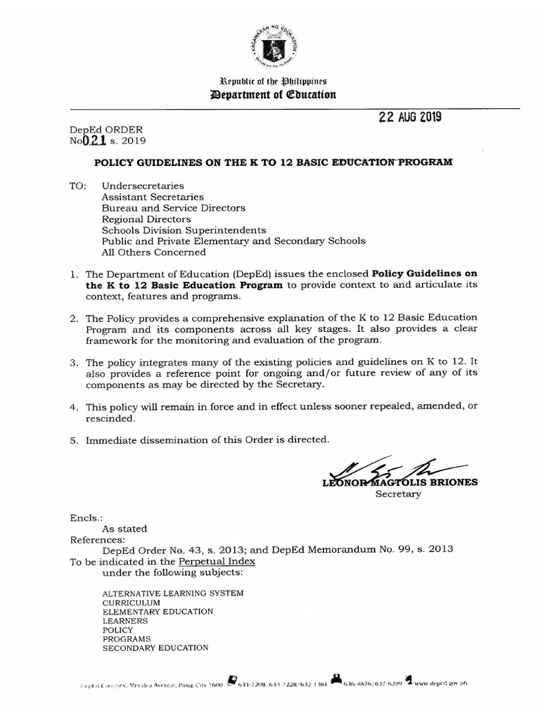 DO s2019 021 | PDF