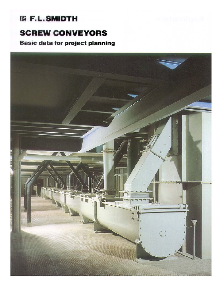 Screw Conveyor - Brochure | PDF | Screw | Concrete