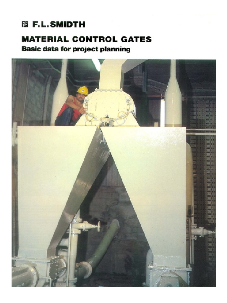Material Control Gates - Brochure | PDF | Equipment | Mechanical ...