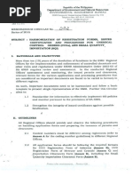 DENR-Memorandum-Order-2023-01 - NEAR PA & RAMSAR SITE | PDF