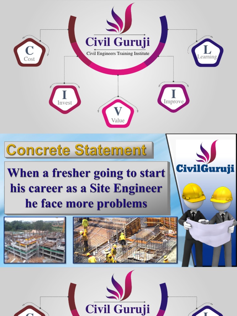 Basic Knowledge For A Site Engineer | PDF | Reinforced Concrete | Concrete