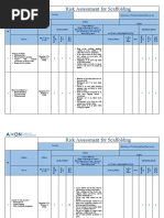 Risk Assessment of Grinding: Objects Being Cut Falling Staff, Public ...