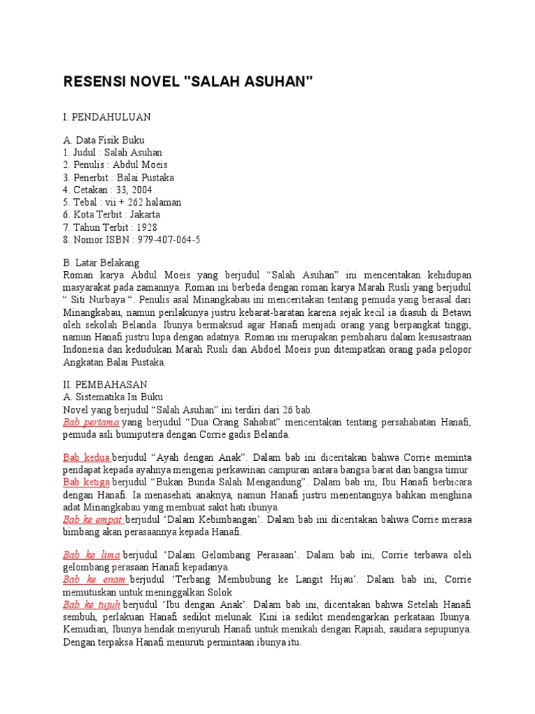 Resensi Novel | PDF | Fiksi Misteri, Thriller, & Kejahatan | Puisi