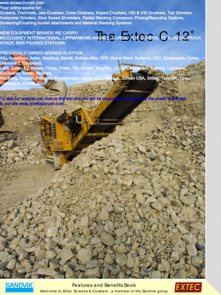 Extec C12 PDF - 0 - 0 | PDF | Equipment | Economic Sectors
