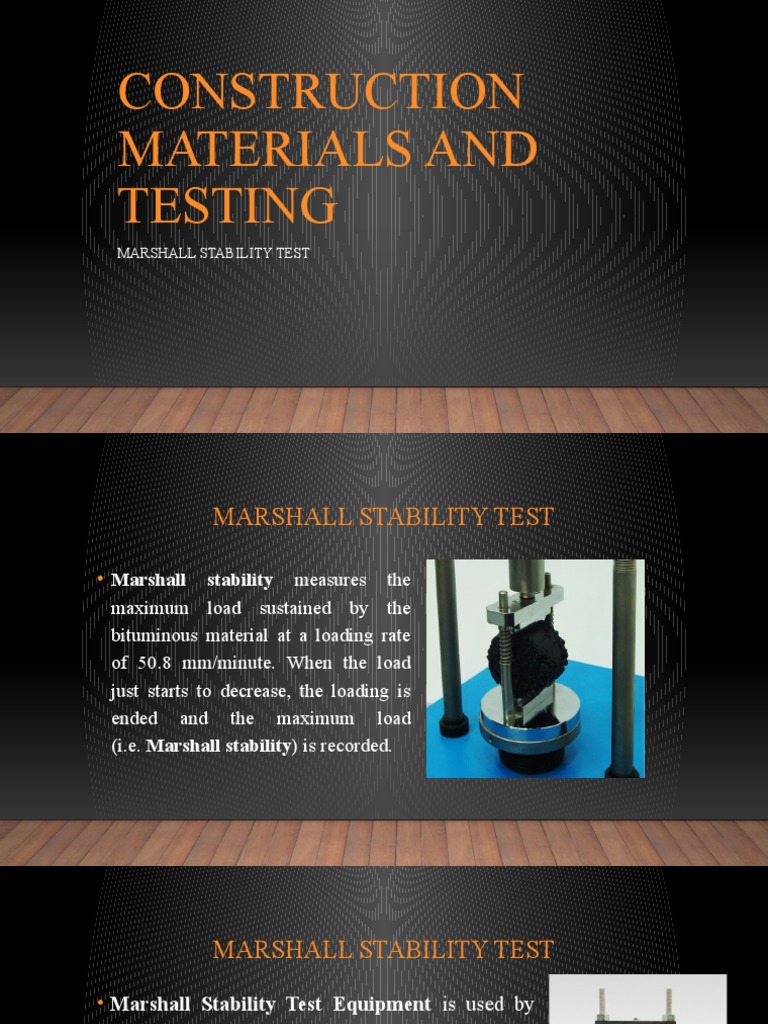 Determining Marshall Stability of Bitumen | PDF | Asphalt | Density