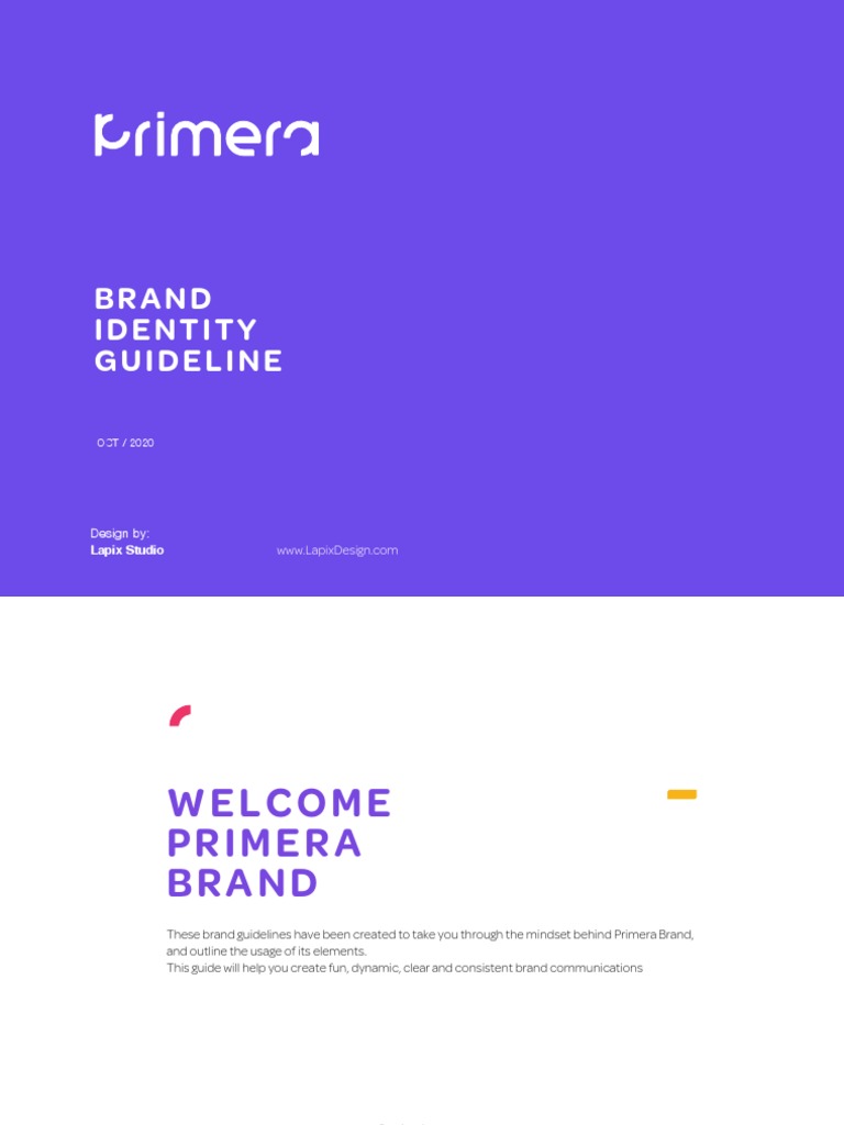 Primera Brand Guideline | PDF | Logos | Brand