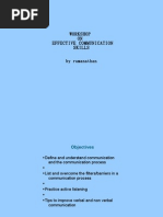Effective Communication Skills Presentation Pdf Hierarchy