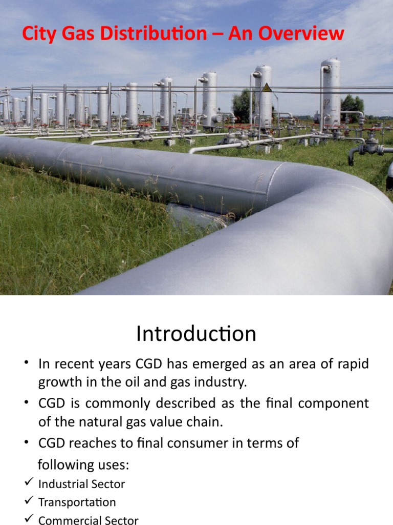 Overview of City Gas Distribution in India | PDF | Oil Refinery ...