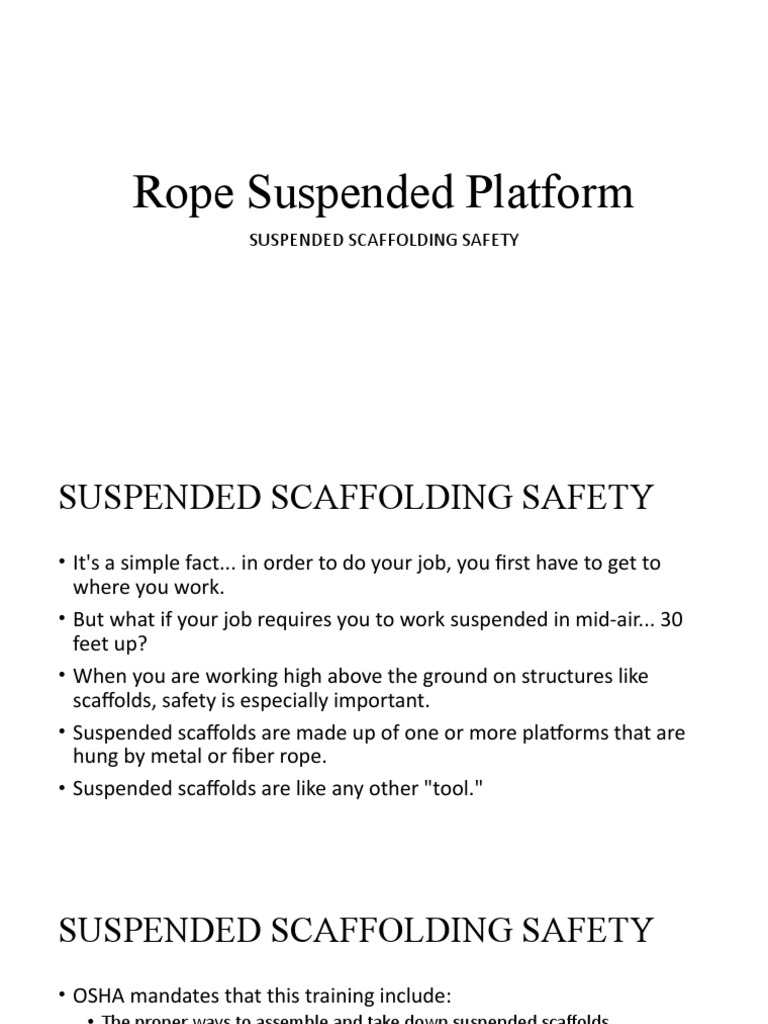 RSP Safety & Inspection | PDF | Scaffolding | Safety