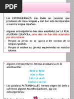 Sustantivos Patronímicos y Gentilicios | PDF