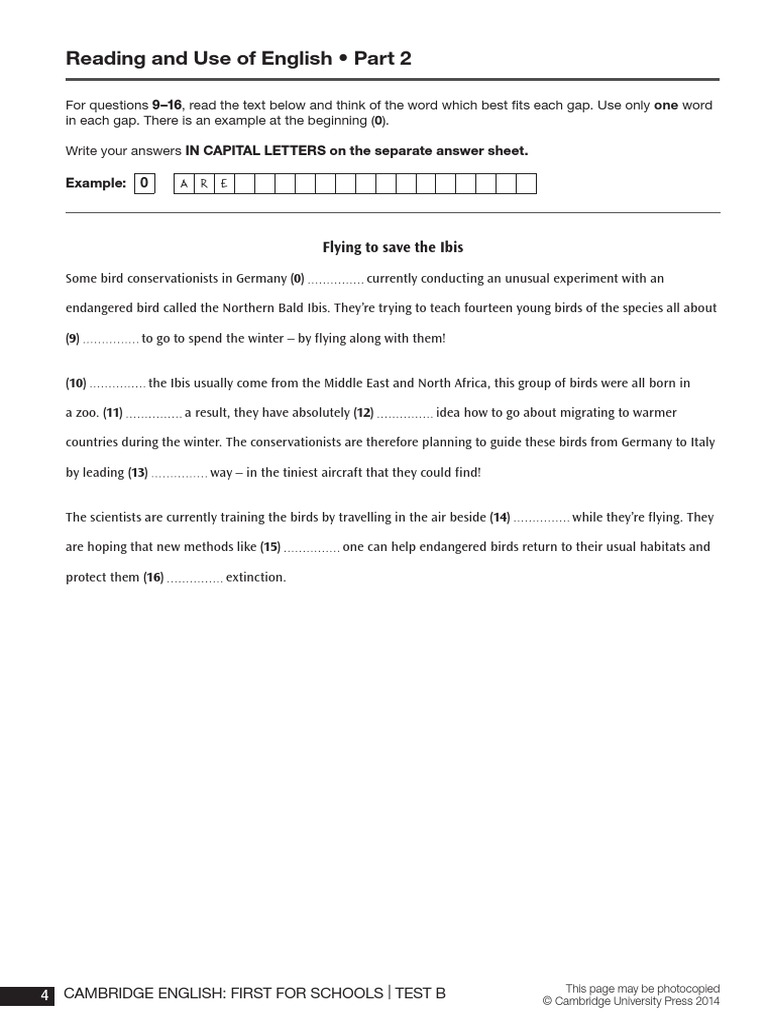 Secondary 6 FCE ExamPack SEVEN | PDF | Nature