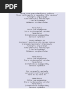 Leah Navarro - Isang Mundo, Isang Awit Lyrics | PDF