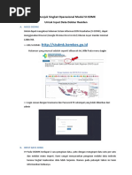 Bahan Penggunaan Aplikasi Sitko | PDF