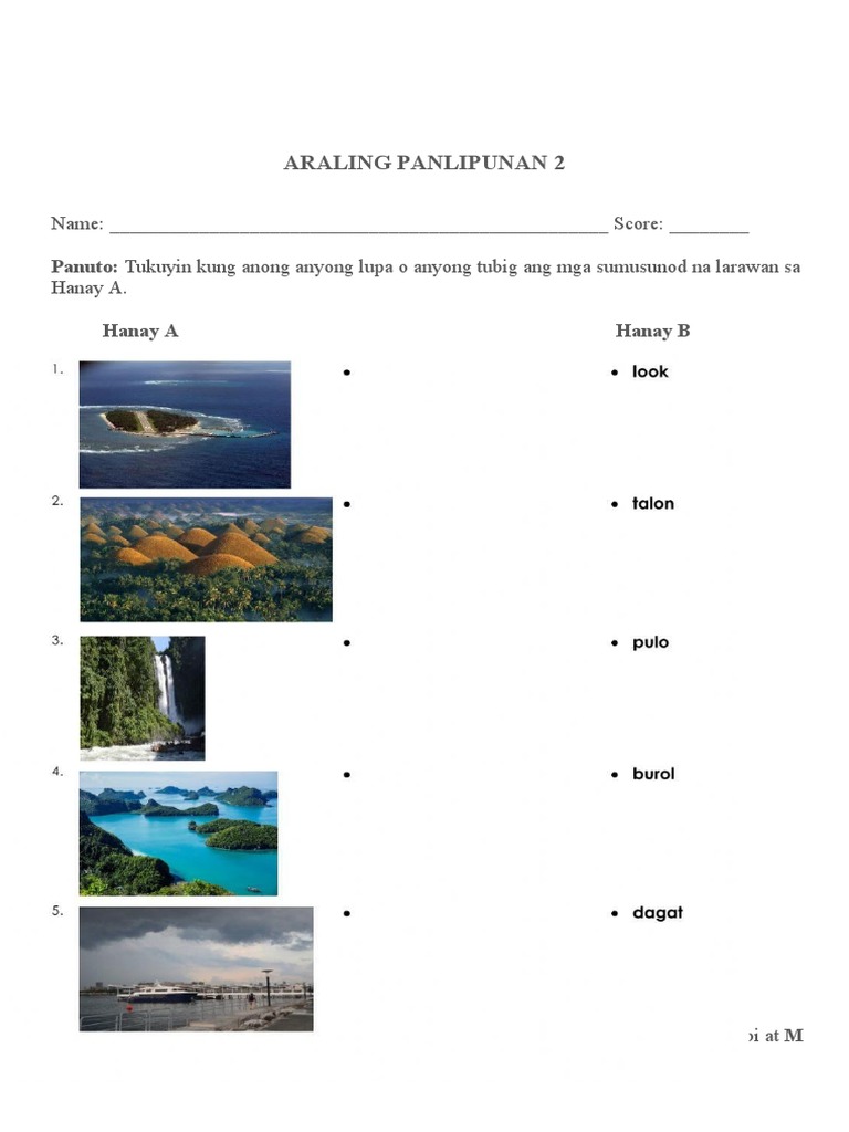 2nd Assessment AP 2 | PDF