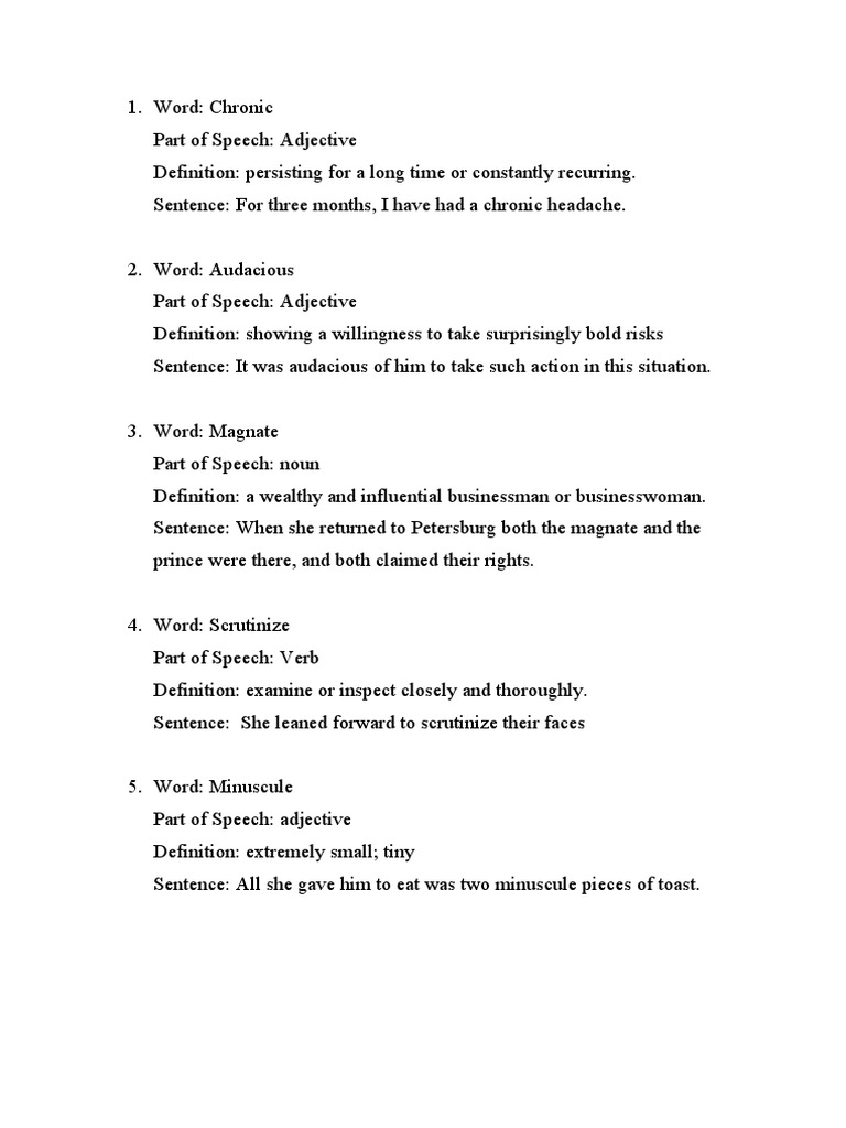 Grade 7 Spelling Bee Words | PDF | Spelling