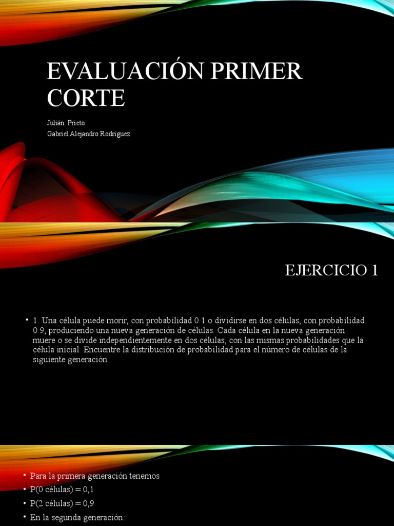 Evaluación Primer Corte VIERNES | PDF