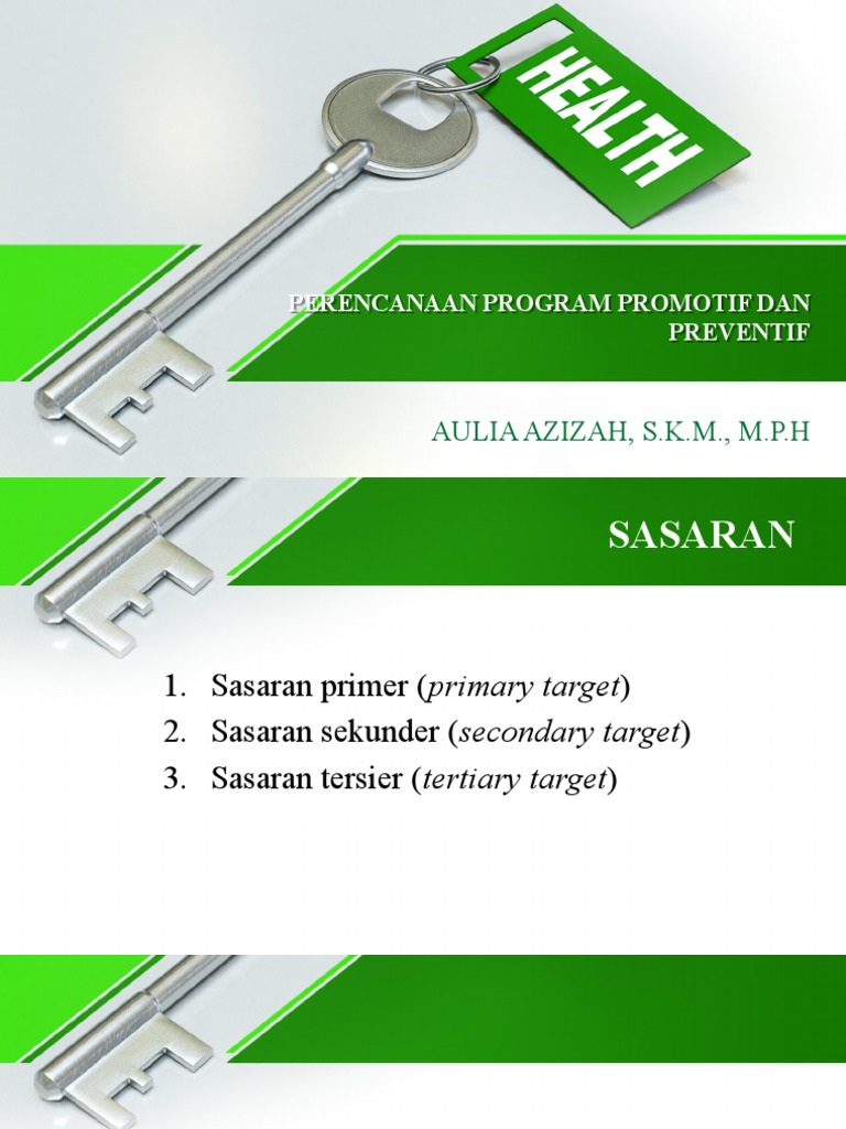 Program Promotif & Preventif Kesehatan Gigi | PDF