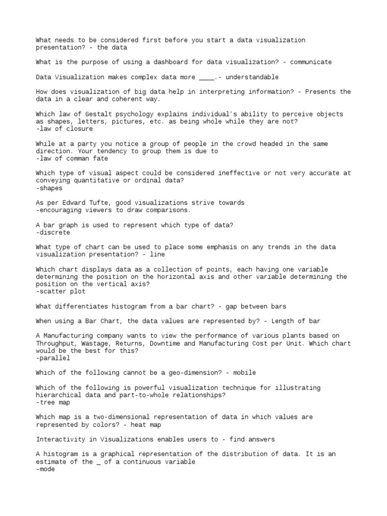 Intuitive Visualization Basics | PDF | Infographics | Chart