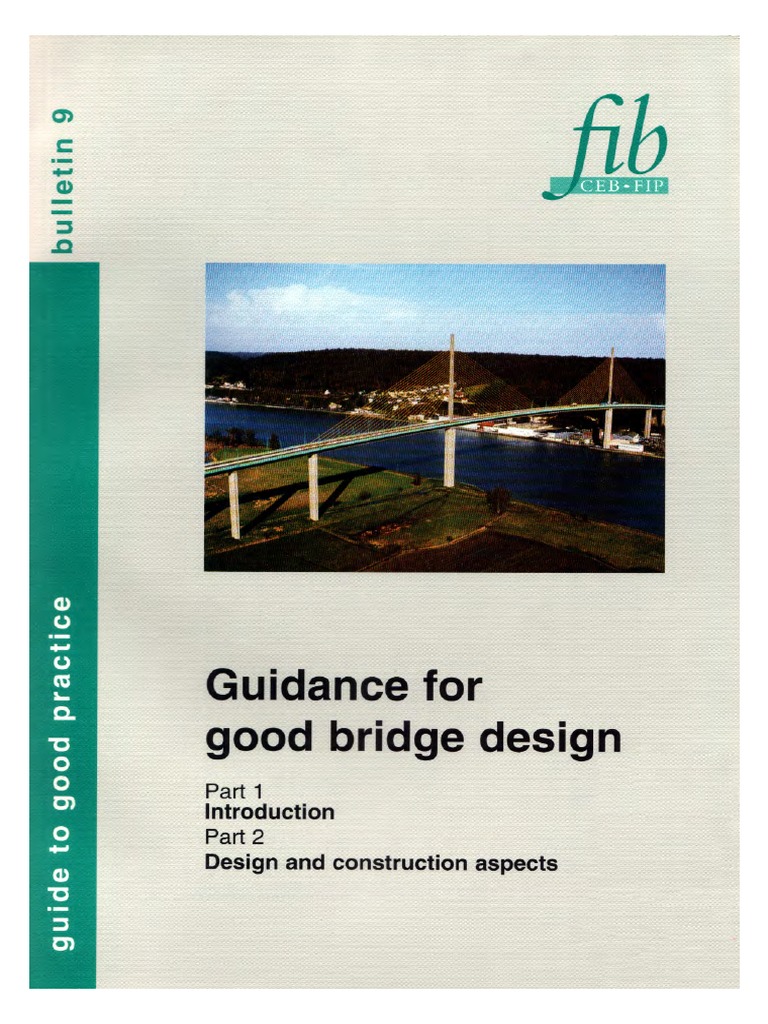 FIB 9 - Guidance For Good Bridge Design-FIB (2000) | PDF