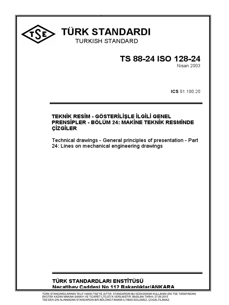 TS 88 24 Iso 128 24 | PDF