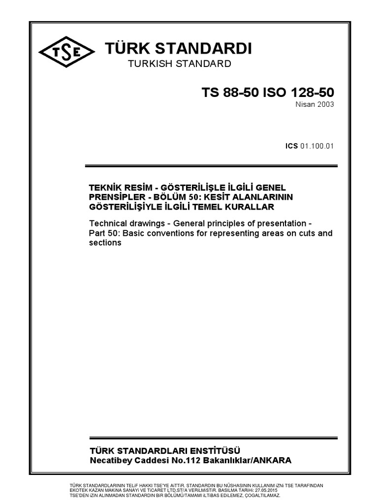 TS 88 50 Iso 128 50 | PDF