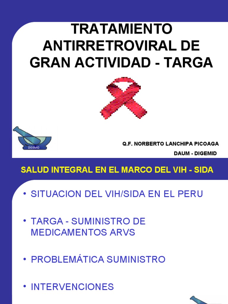 Targa | PDF | VIH / SIDA | Farmacéutico